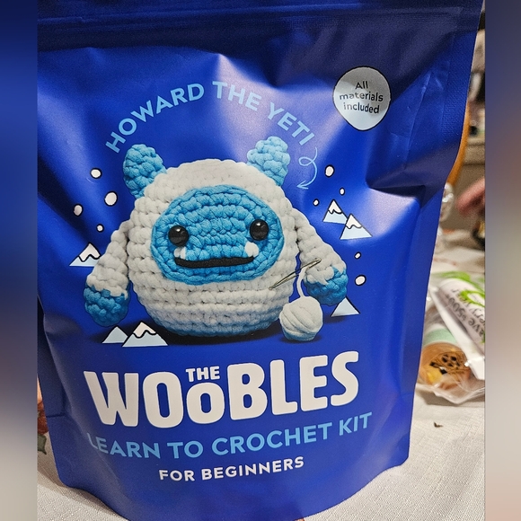 The Woobles | Toys | The Woobles Crochet Kit Howard The Yeti | Poshmark